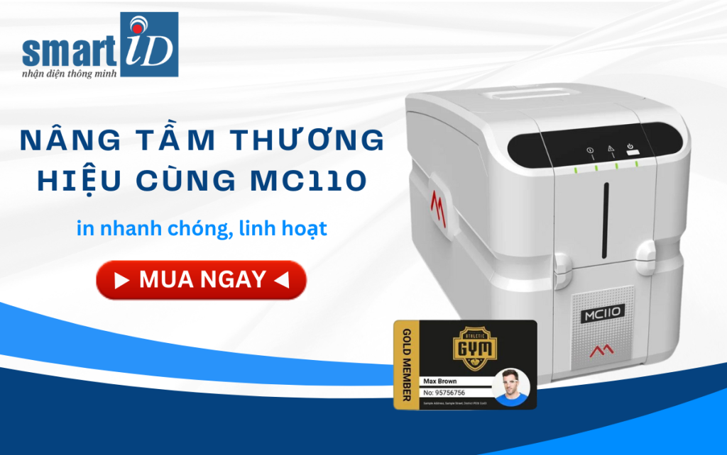 IN THẺ NHỰA CHÂN THỰC, SẮC NÉT VỚI MÁY IN THẺ MATICA MC110